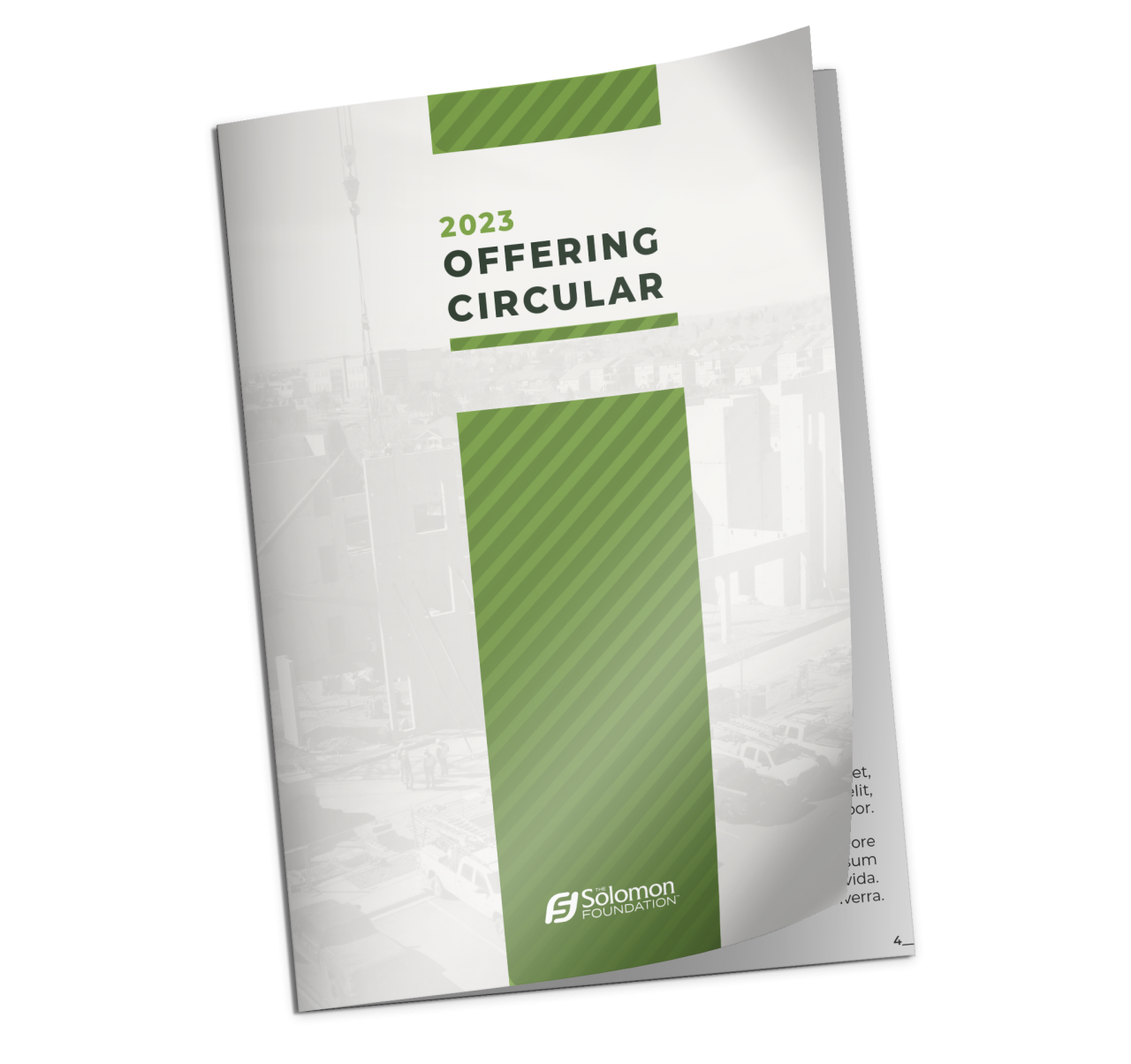 Offering Circular - The Solomon Foundation