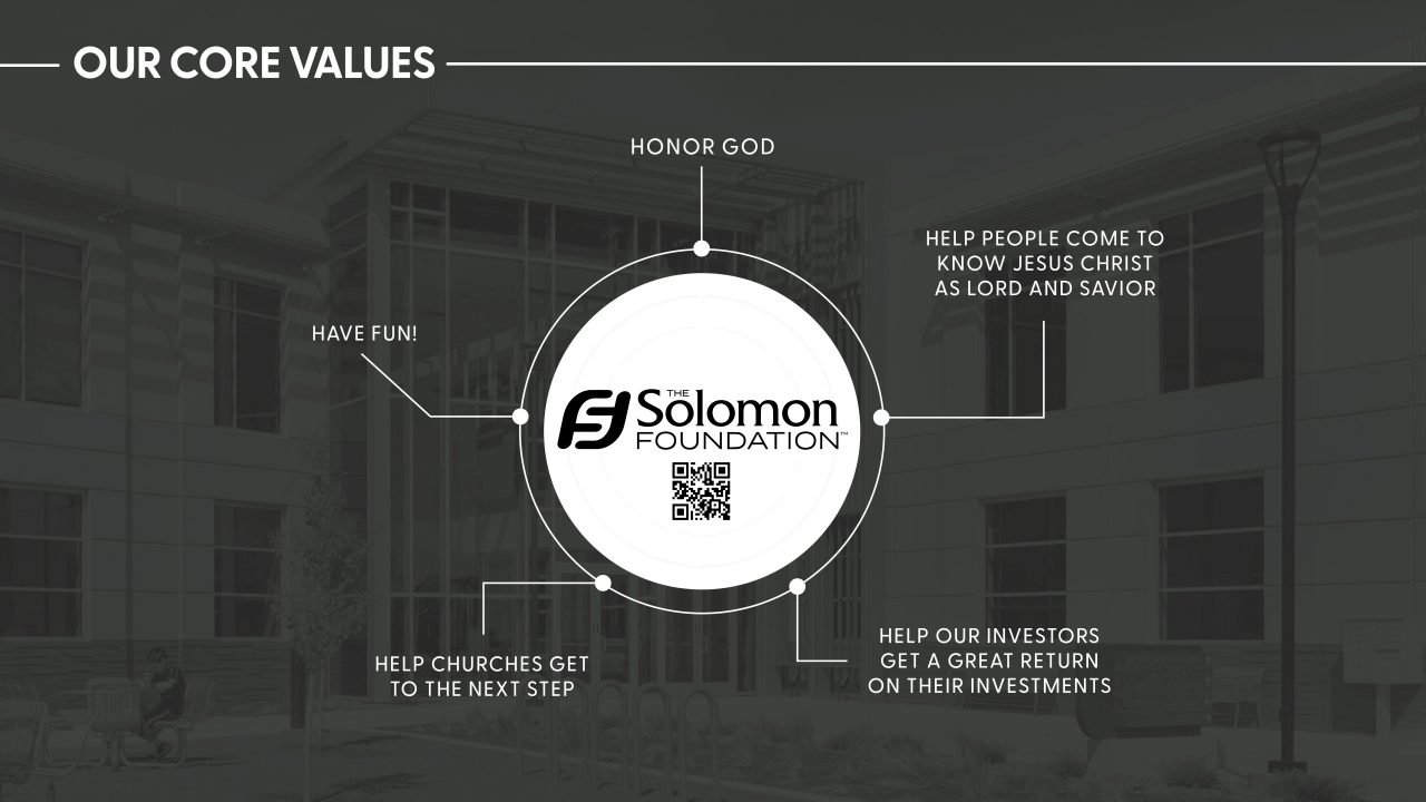 Core Values - The Solomon Foundation
