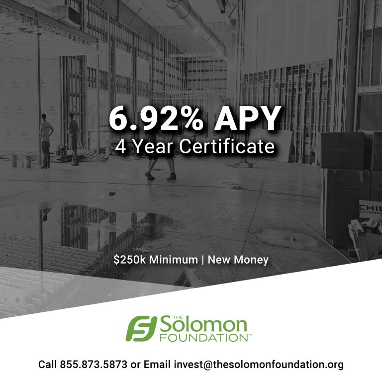 Rates - The Solomon Foundation